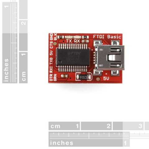 FTDI Basic Breakout - 5V de Sparkfun - DEV-09716 - Comprar España ...
