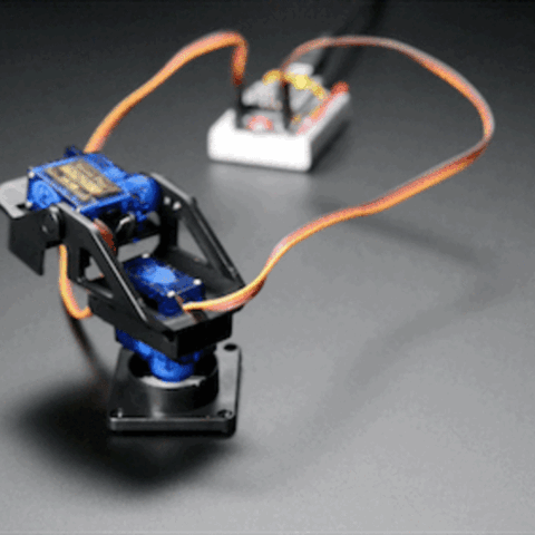 Kit Mini Pan-Tilt (ensamblado con micro-servos) - Ultra-lab