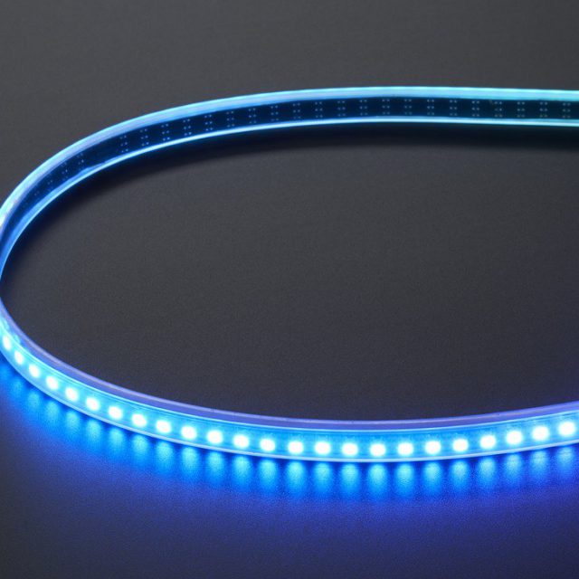 Tira Mini Skinny NeoPixel RGB -1m 144 LEDs - Comprar - Ultra-lab