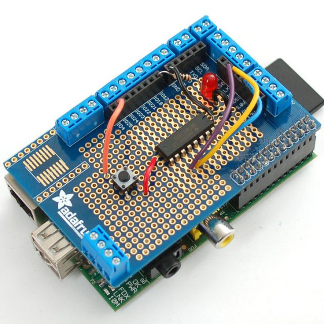 Placa de prototipado para Raspberry Pi - Adafruit - Comprar Ultra-lab